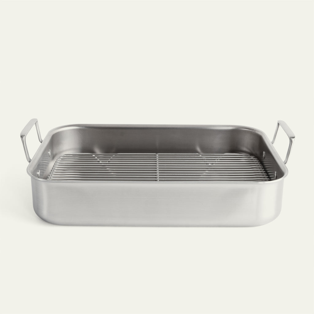Roasting Pan & Rack | Handcrafted in Italy - Free Delivery in EU