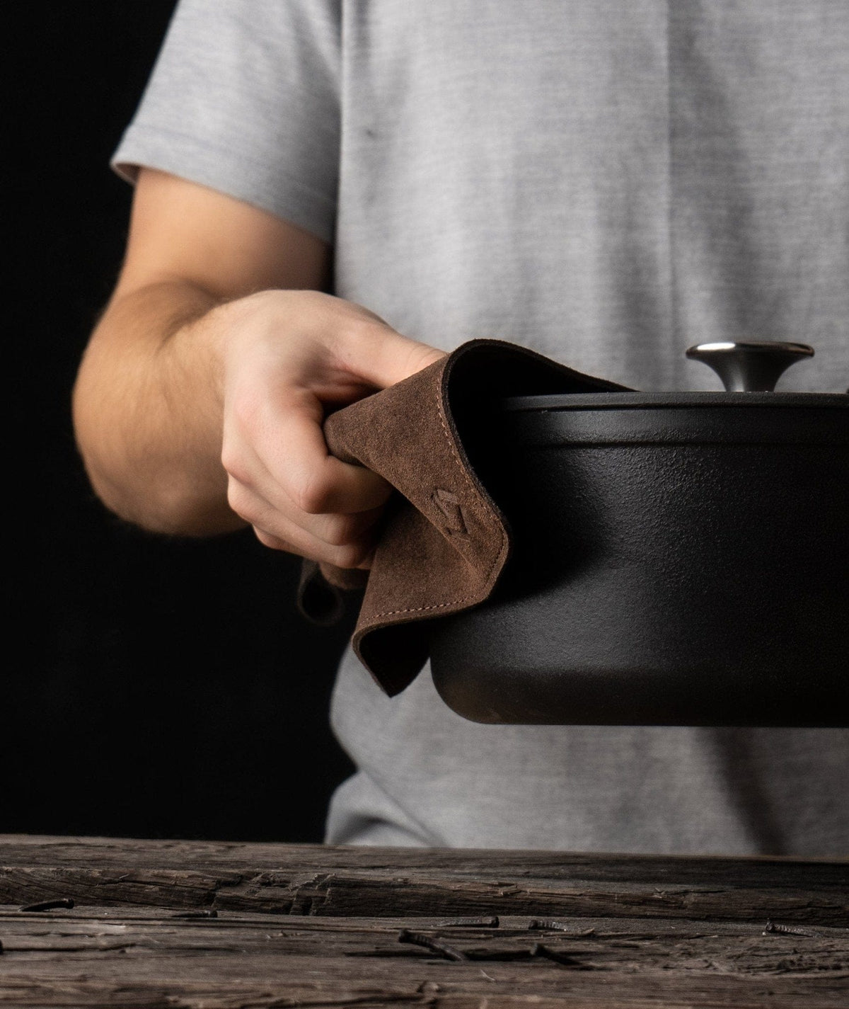 Pot Holders | 100% Suede - Hand-Sewn Quality